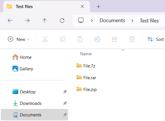How to open (unzip) a ZIP, RAR or 7Z file on Windows 11