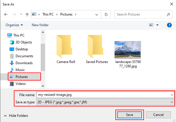 How To Resize An Image On Windows 10 Posatalks