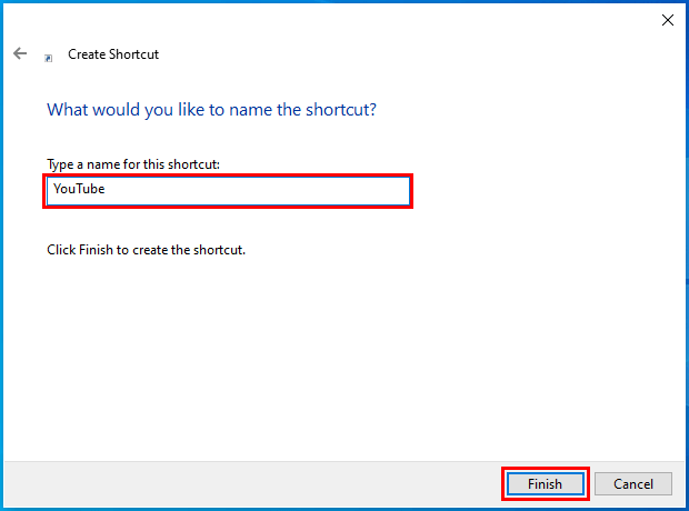 How to create a website shortcut on the desktop of your PC