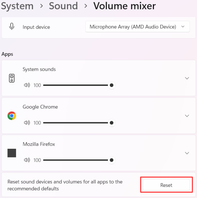 How to reset audio settings in Windows 11 (step by step)