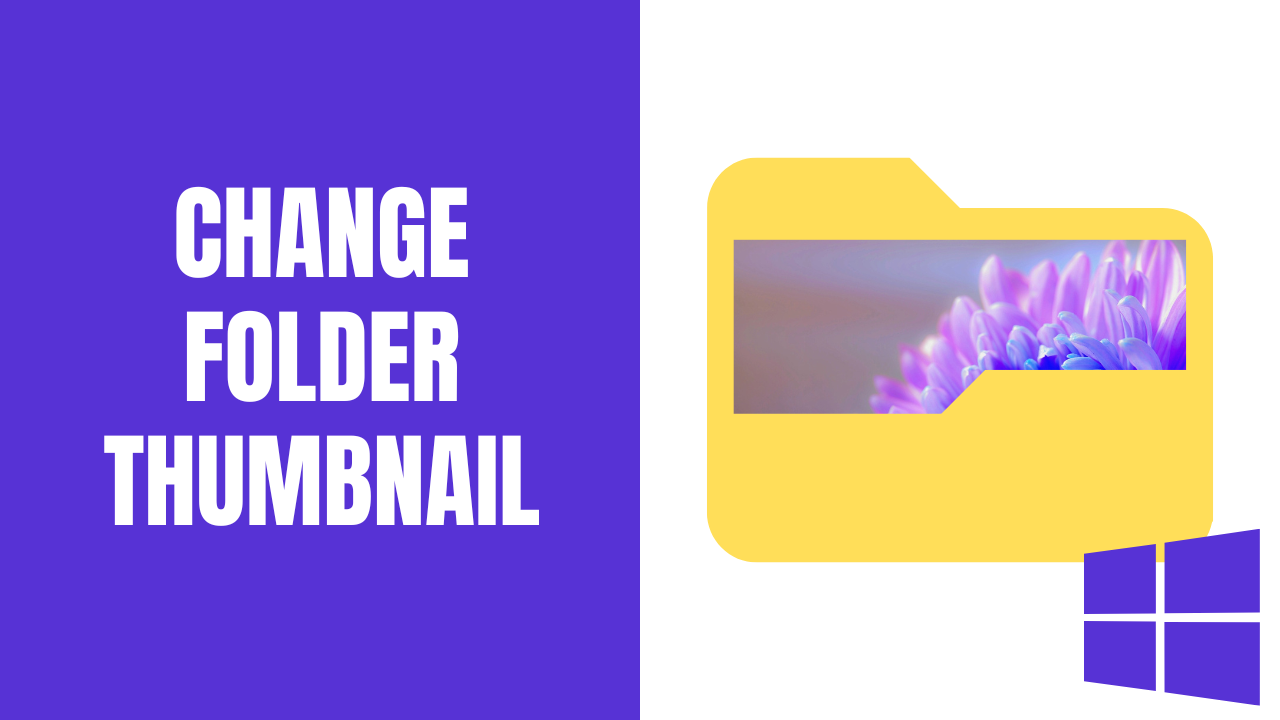 How to change the thumbnail of a folder in Windows 11