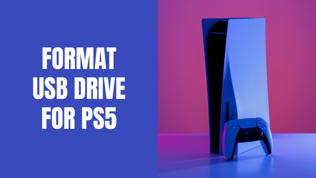 How to format a USB drive for your PS5 on a PC